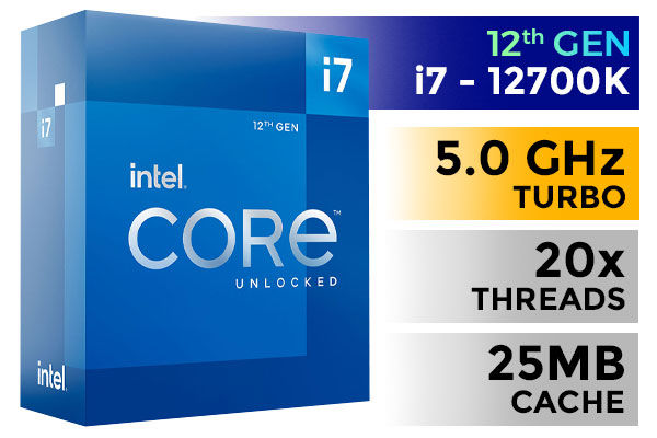 Intel® Core™ i7 12700K Processor (25M Cache, up to 5.00 GHz) | Daraz.pk
