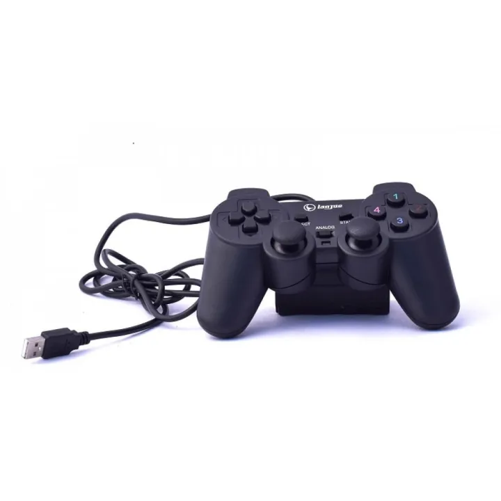 Lanjue L600 Gampad Wired Controller For Pc-Black | Daraz.pk