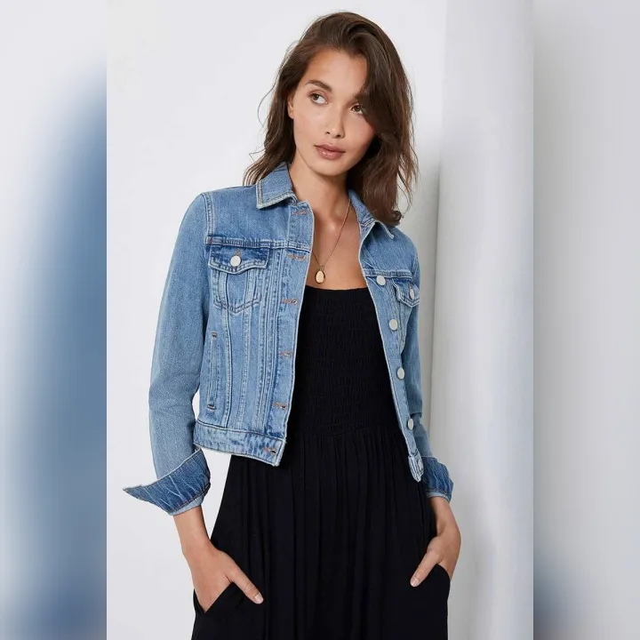 SPRINTER Denim Jacket Lycra Fabric | Daraz.pk