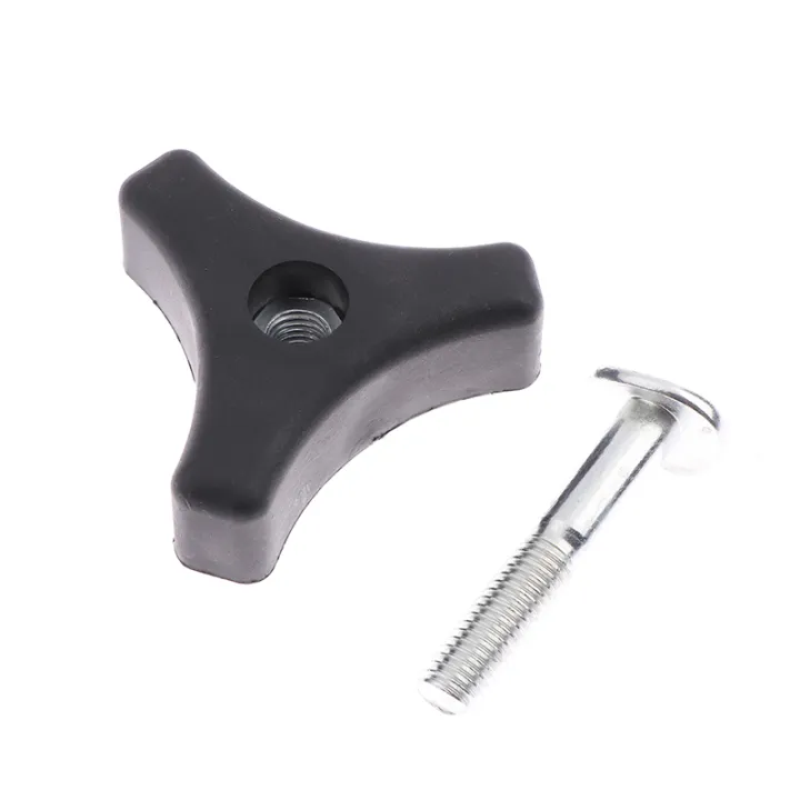 1set Triangle Handle Knob Nut Screw Bolt Kit Fasteners Replacement For ...