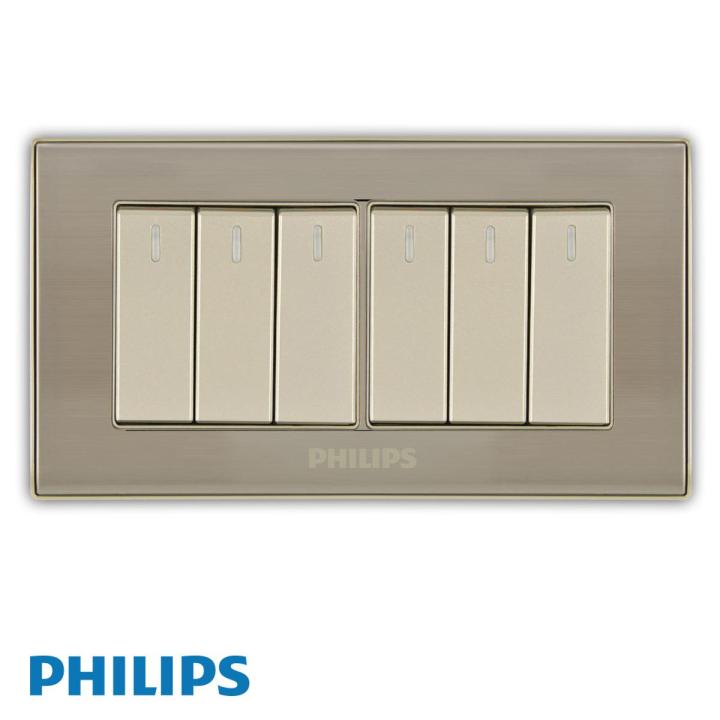 Philips Elegant Six Single Switch | Daraz.pk
