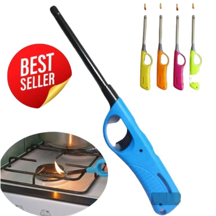 BBQ Kitchen Stove flame Lighter - Electronic Gas Refillable - Kitchen ...