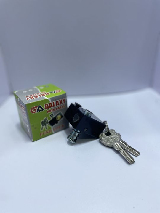 Push Lock For 70cc, 125cc, 100% secure Motorcycle Side Lock (No need to ...