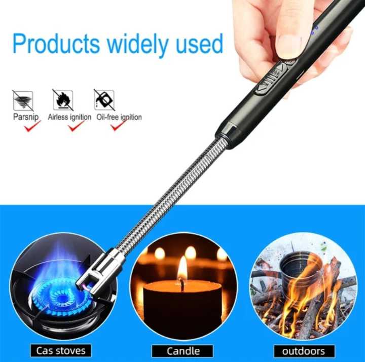 dynamic Life Rechargeable Flameless Arc Lighter| USB Electric Kitchen ...