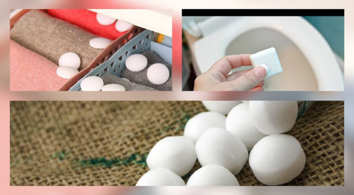 Moth Balls Insect Camphor Wardrobe Removal Moth-proofing Natural ...