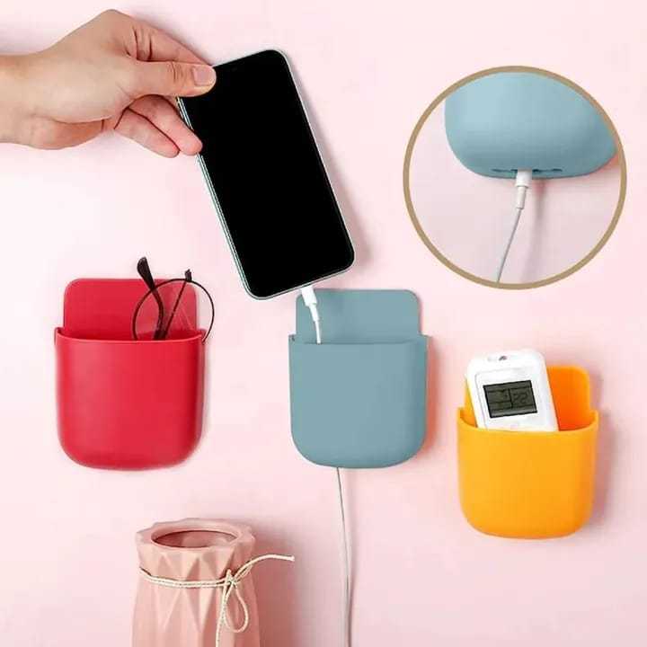 Multi function Wall-Mounted Mobile Phone Plug Holder U Shape Mobile ...