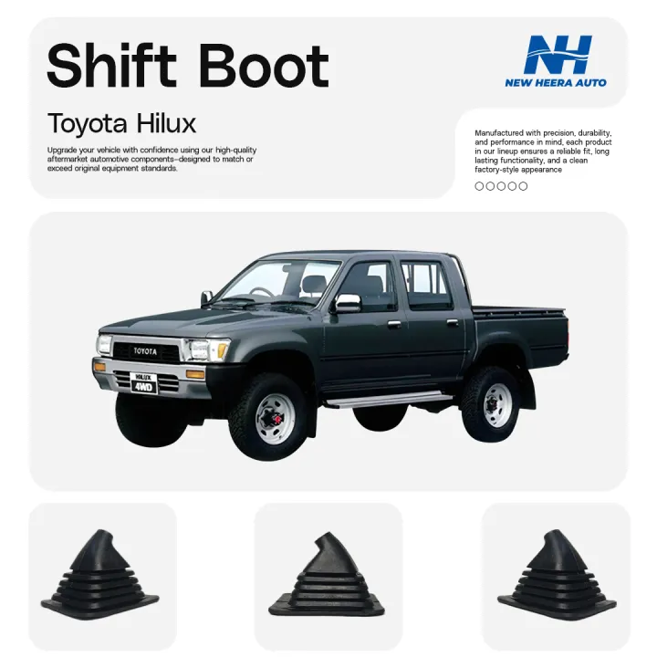 Toyota Hilux Gear Lever Boot | Model 1986 To 1999 | Rubber Material ...