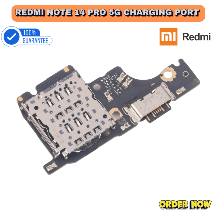 xiaomi redmi note 14 5g charging port / redmi note 14 5g charging strip ...