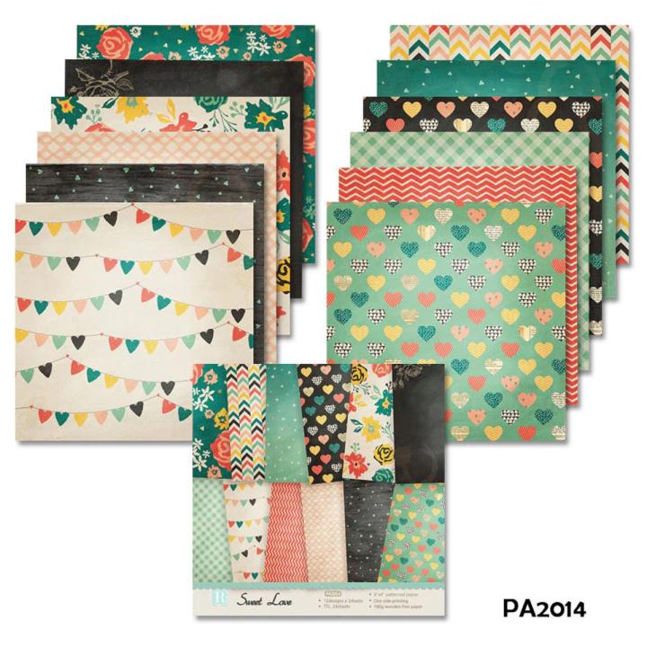 Bello Craft 24 sheets 6x6 inch Pattern paper / Craft Papers / Designer ...