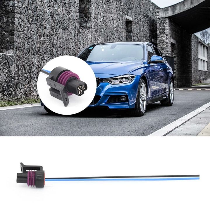 Car Connector Delphi 3 Pin Oil Fuel Pressure Sensor Connector ...