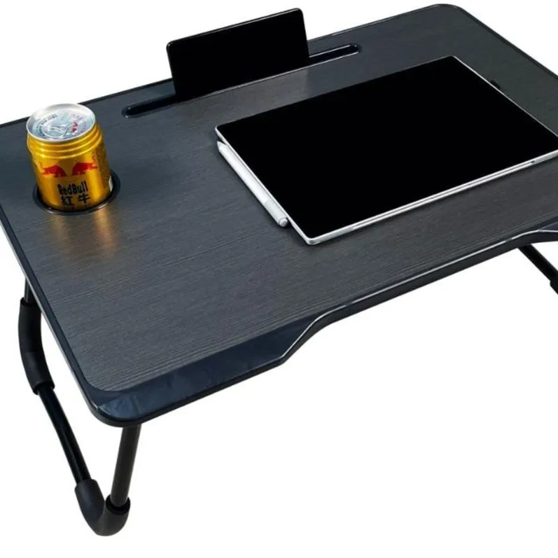 Laptop table Modern Computer Desk Folding Laptop table study bed couch ...