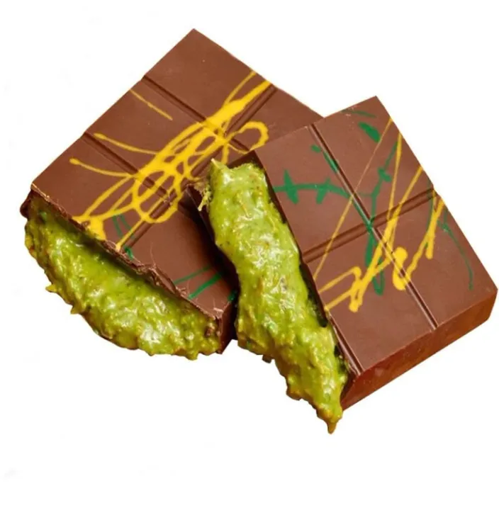 100g Kunafa Chocolate Bar – Sweet & Crunchy Treat 100g Kunafa Chocolate ...