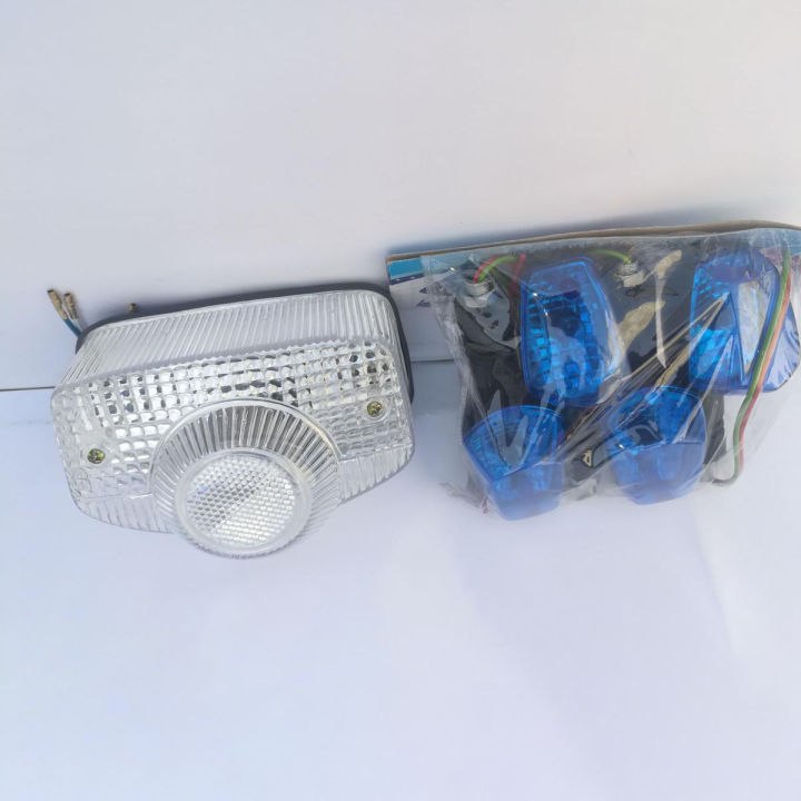 Back light indicators set for bike genuine shape set | Daraz.pk
