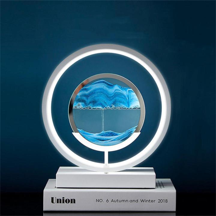 Moving Sand Art Lamp Indoor Modern Unique Decorative Designed Office ...