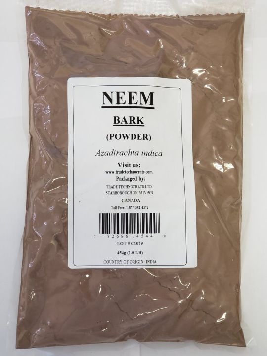 NEEM TREE BARK POWDER 454g | Daraz.pk
