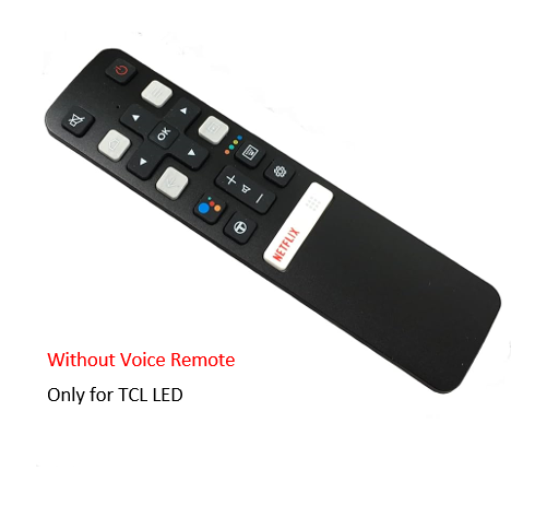 TCCL TV Remote Control Without Voice Command With Netflexx Button ...