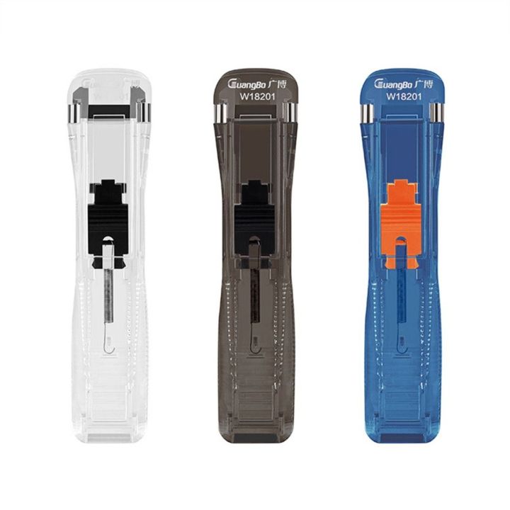 3 Color Transparent Metal Clip Office Accessories School Supplies ...