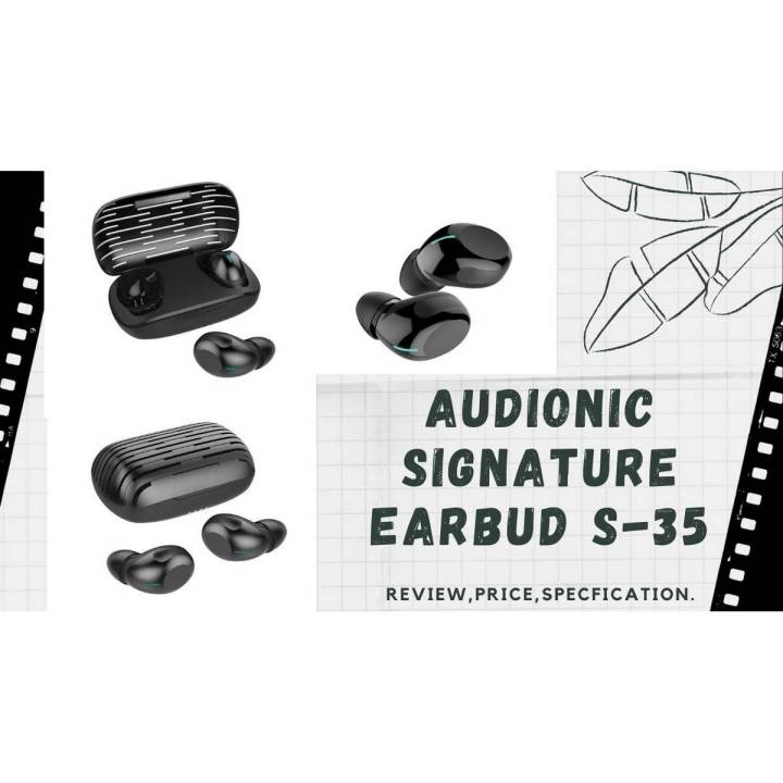 AUDIONIC SIGNATURE S35 - AIRBUDS With One Year Official Warranty | Daraz.pk