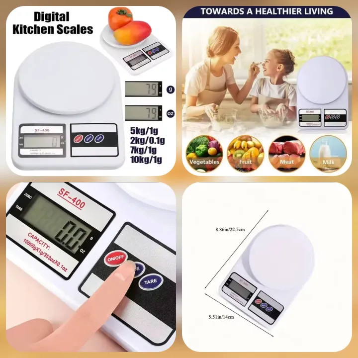 Kitchen Digital Weight Scale (10kg) | Daraz.pk