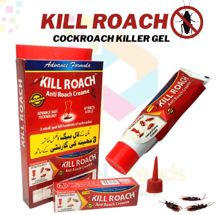 PT Kill Roach Cockroach Killer Gel, Insecticide Efficient Anti-Roach Bait, 40 grams Roaches ...