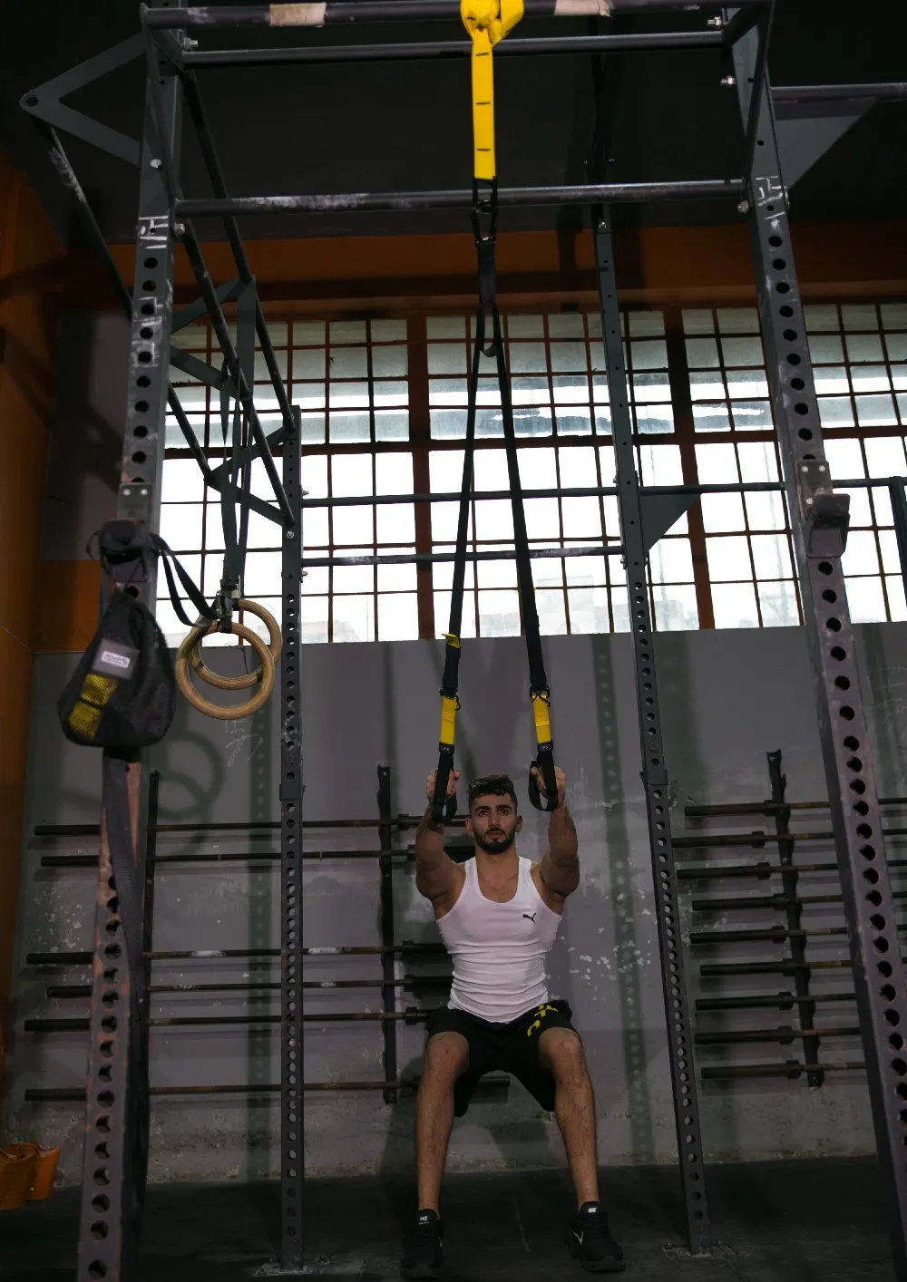 P3 PRO Fitness Exercise Resistance Bands Suspension Trainer Workout ...