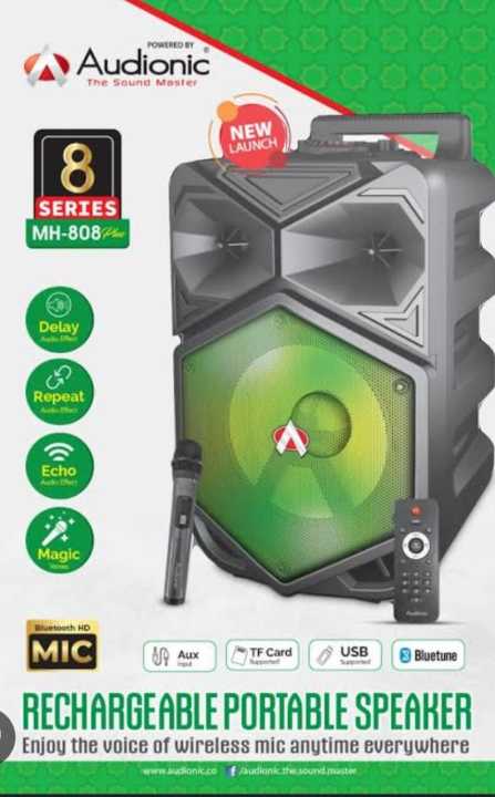 MH-808 Plus Portable Wireless Rechargeable Speaker | Daraz.pk