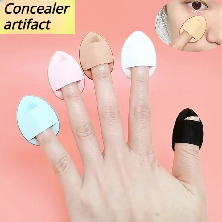 5 20pcs Mini Size Makeup Sponge Concealer Foundation Puff Air Cosmetic