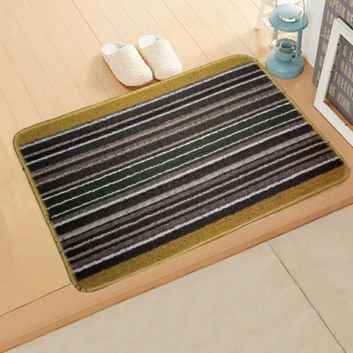 LINING OUTDOOR MAT, Decorative Floor Mat, Washable Doormat Entrance ...