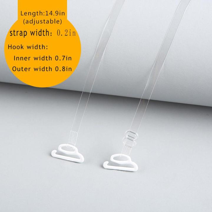 Bra Shoulder Strap Thin Shoulder Hook Invisible Transparent Non-slip ...