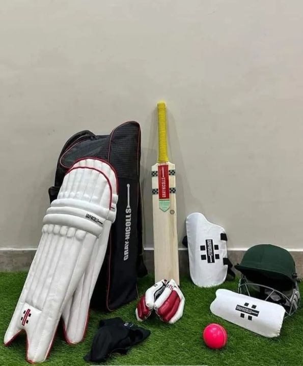 Hard Ball Cricket Kit for 13 to 18 Years Old Youngsters - Set of 10 ...