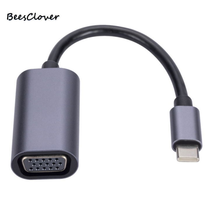 BeesClover USB C To VGA Cable Adapter Type C To VGA Converter Adapter ...