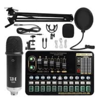BM800 USB Condenser Mic With V8 Mixer Sound Card Kit | Daraz.pk