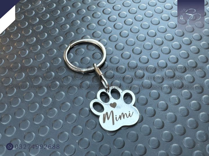 Customized Pet Collar ID Tag - Pet Identification Metal Tags | Daraz.pk
