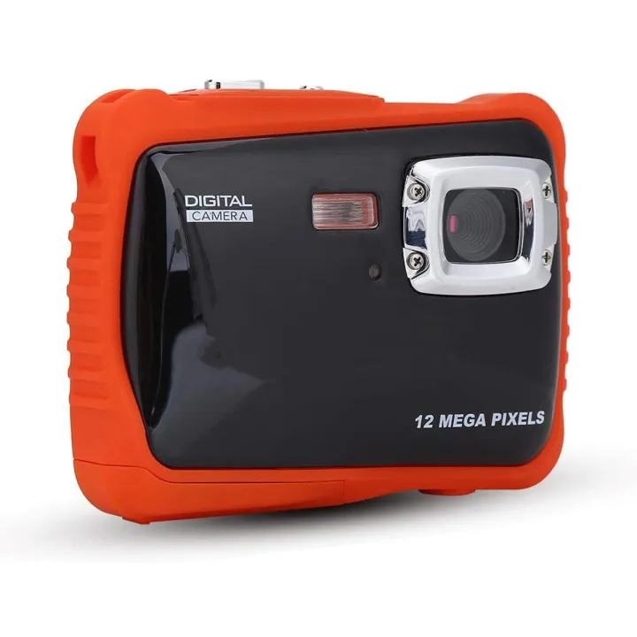Kids Digital Camera,Portable 3meter/9.8ft Underwater 720p@20fps 12MP 4X ...