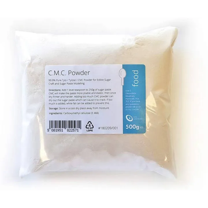 Intralabs Pure CMC Powder 500g Tylo Tylose Gum Tragacanth Sub Cake ...