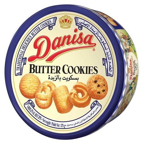 Danisa Traditional Butter Cookies 375g (Grams) Danish Specialized Royal ...