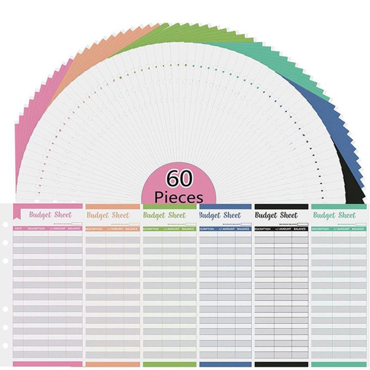 A6 Size Budget Planner Budget Tracker Sheets for Budgeting Budget ...