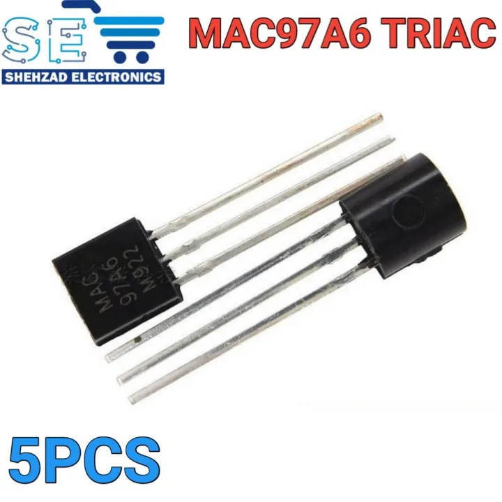 5PCS MAC97A6 97A6 TO-92 TRIAC | Daraz.pk