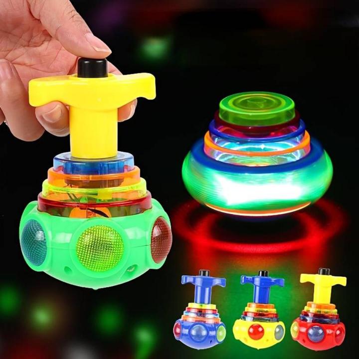 Lighting Lattu Flashing Spinning, Tops Flashing, Spinner Toys, Toy ...