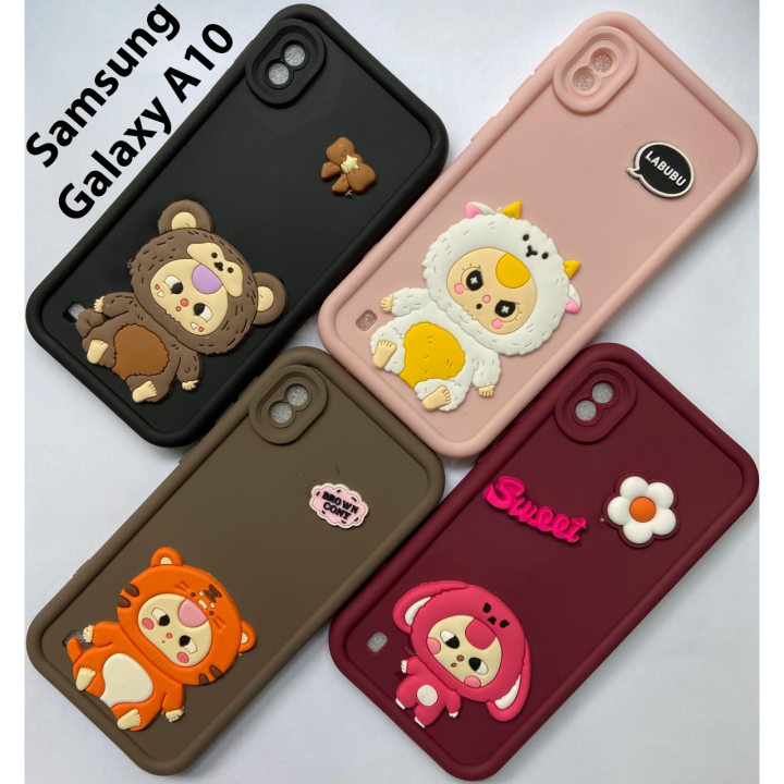 Samsung Galaxy A10 – Cute 3D Cartoon Silicone Back Cover | Soft Phone ...