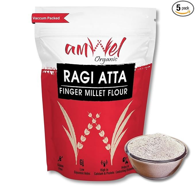 Amwel Organic Ragi Atta 1kg | Daraz.pk