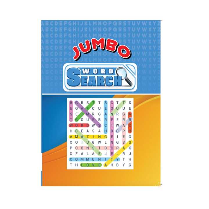JUMBO WORD SEARCH BOOK | Daraz.pk
