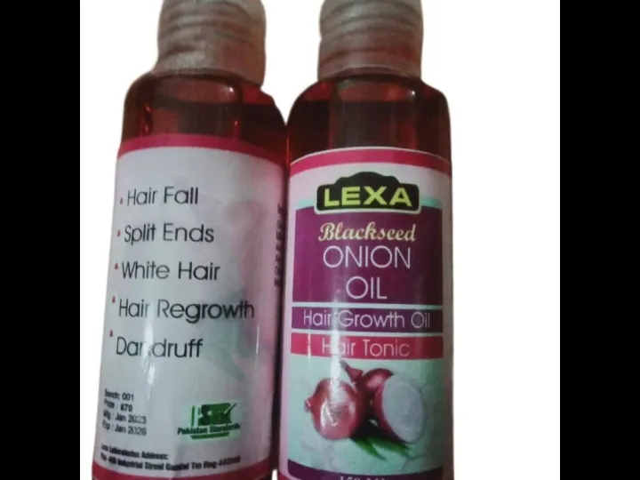 Lexa Hair Oil 180ml - Onion Infused for Scalp Care & Hair Growth | Daraz.pk