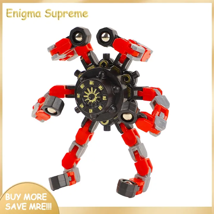 Enigma- Transformation Fidget Spinner Portable Deformation Spinning Top ...