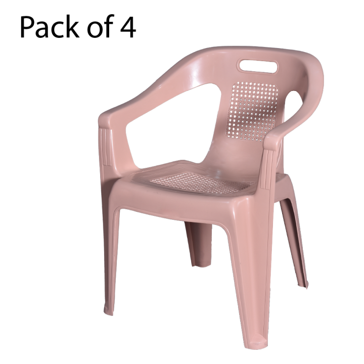 Wello By Boss WP-102 Falamingo Full Plastic Chair (Pack of 4) | Daraz.pk