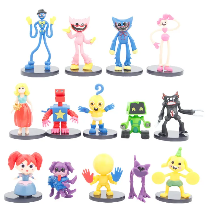 14pcs/set Poppy Playtime Figure Toys Horror Game Smiling Critters ...