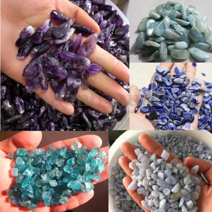50g Natural Gravel Crystal Stone Rock Gem Fish Tank Aquarium | Daraz.pk