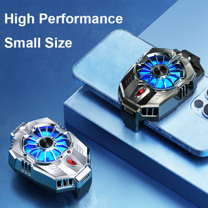 X20 Phone Cooler Air Cooler Fan For Mobile Phone Fast Cooling RGB ...