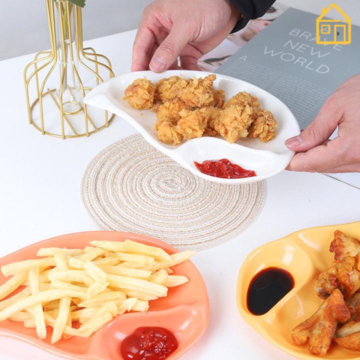 Creative Divided PP Tray Snack Platter/ Multi-Purpose Breakfast ...
