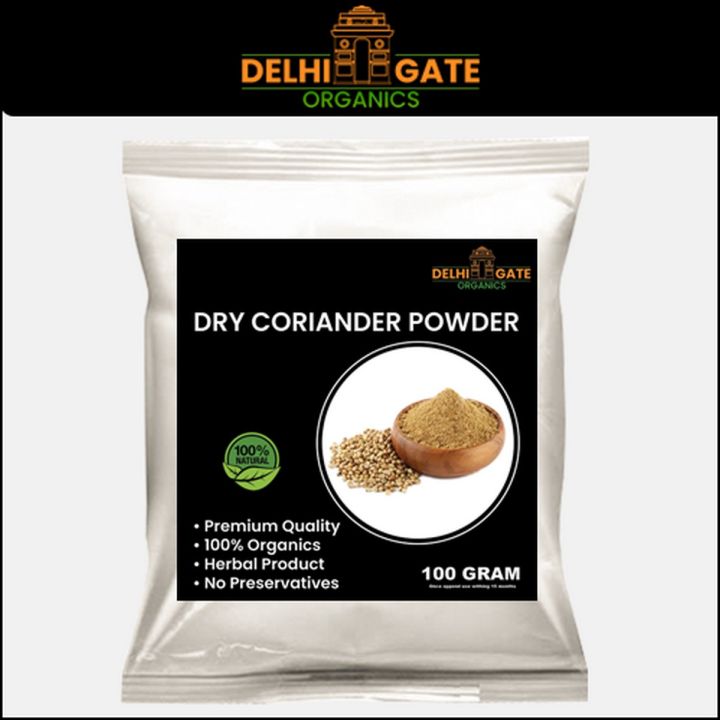 Dry Coriander Powder | Sukha Dhania Powder | Pisa Dhania - 100 Grams ...